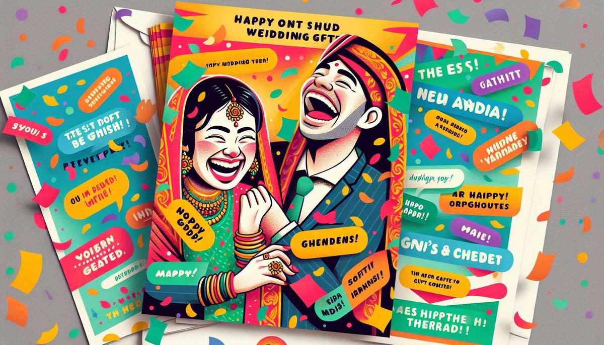 10 Funny Wedding Gift Messages to Make Them Laugh Out Loud