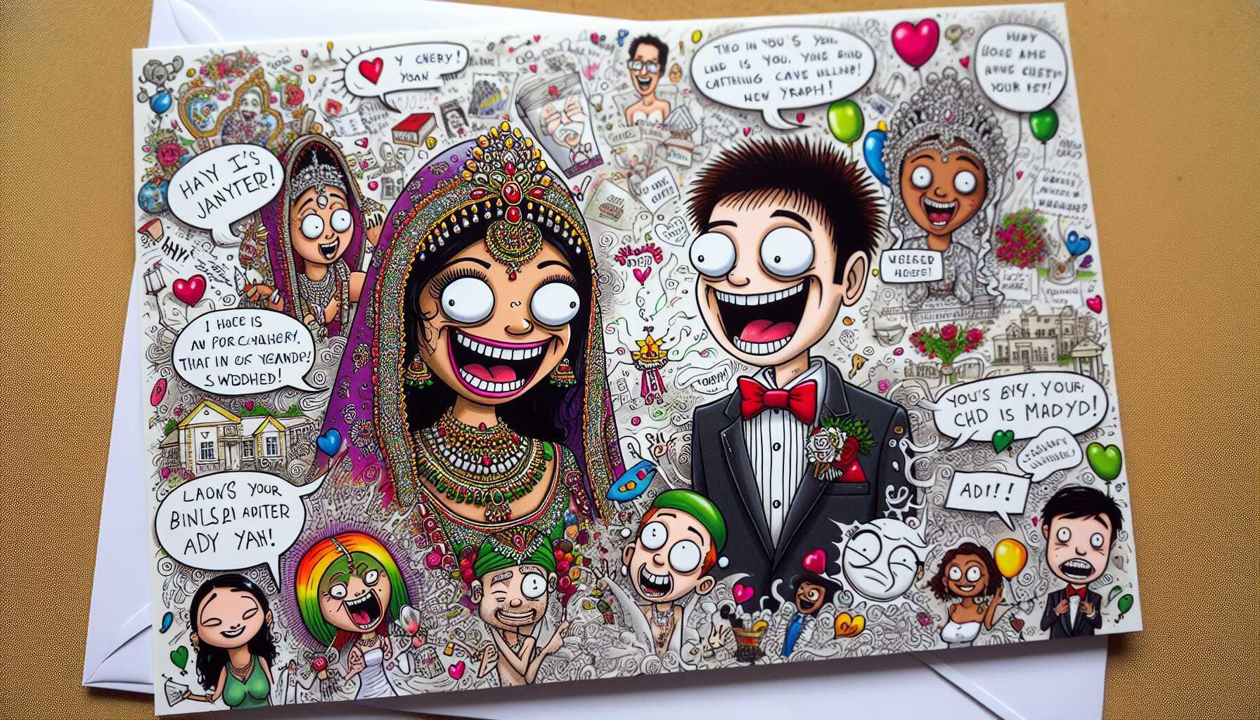 10 Funny Wedding Messages for Card That Will Make Them Laugh!