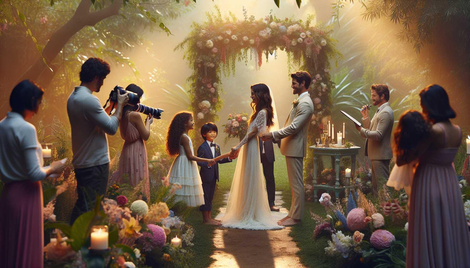5 Heartfelt Wedding Vows That Include Children for Blended Families